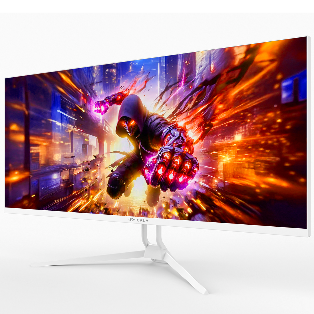 CRUA 34" WQHD 165Hz Utrawide Gaming Monitor,3440x1440 21:9 IPS Gaming ...