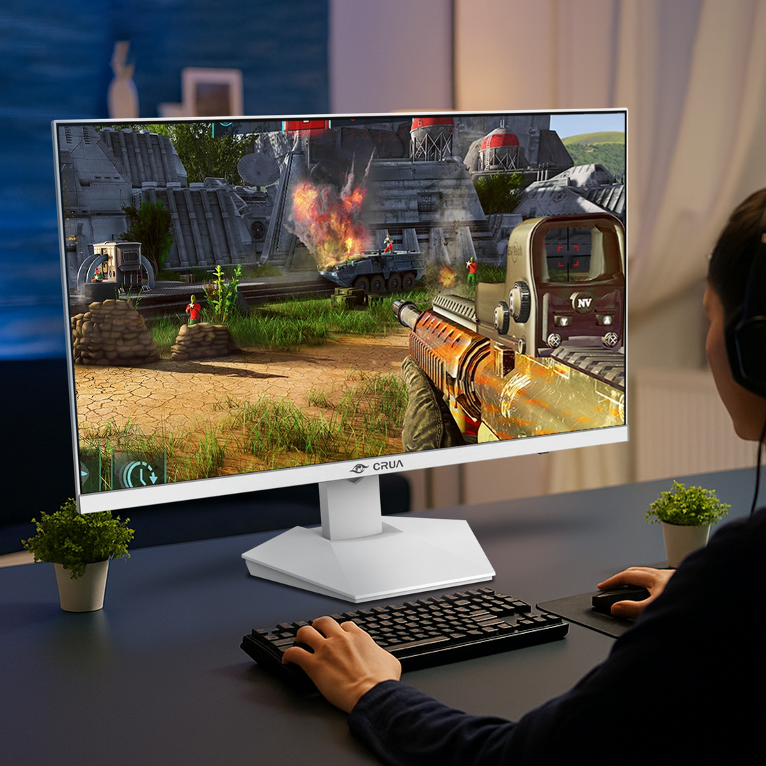 27 inches monitor – CRUA-Monitor