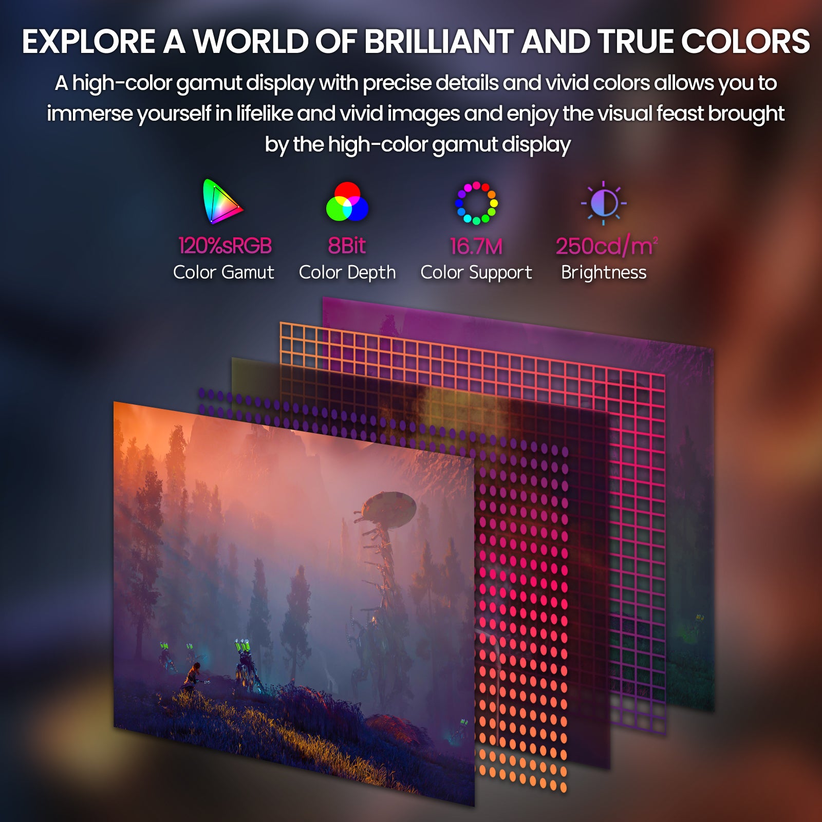 CRUA 27" Curved Gaming Monitor, FHD 1920x1080P, 144Hz/180Hz Computer M ...