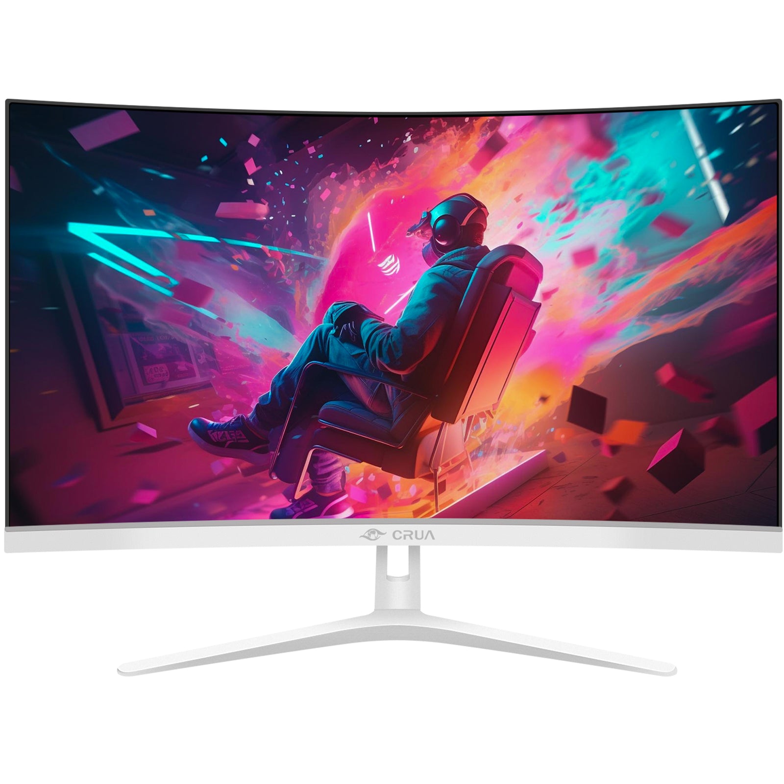 27INCH FHD 100Hz Curved Monitor for Office&Gaming – CRUA-Monitor